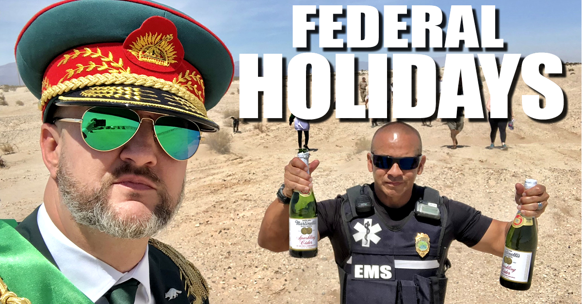 List of Official Federal Holidays and Observances - The Republic of ...