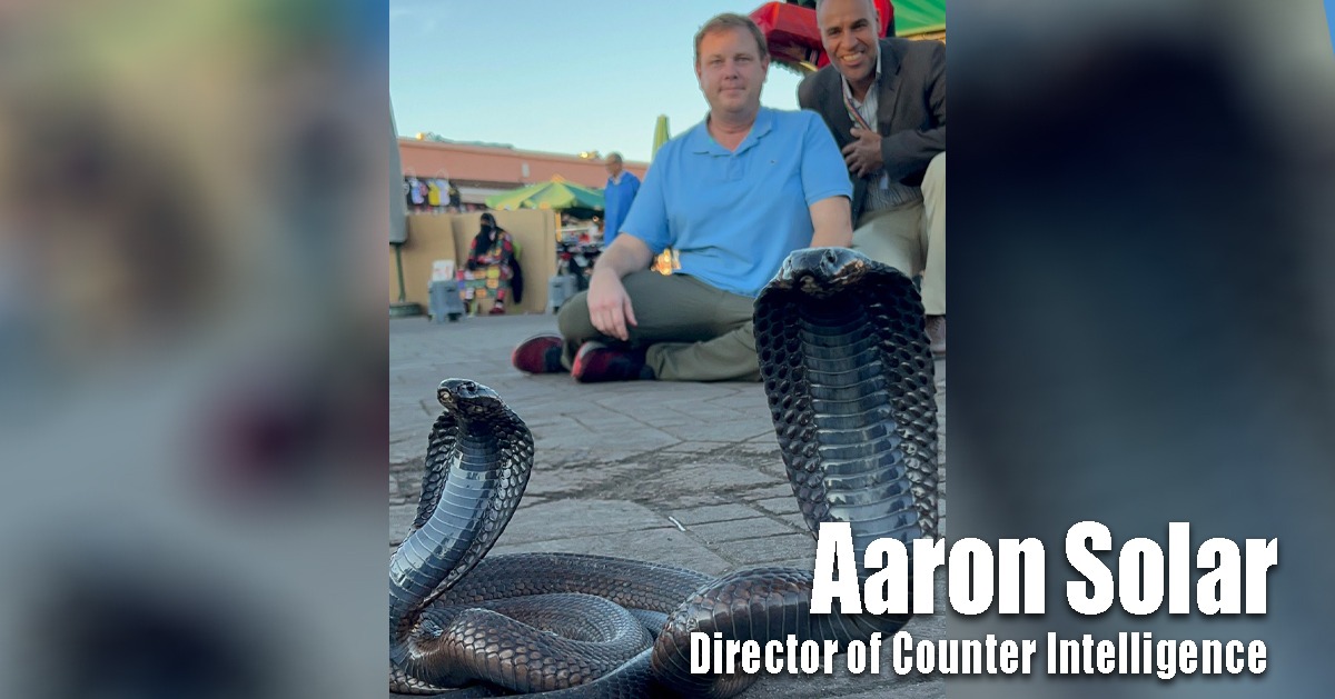 Aaron Solar: Director of Counter Intelligence - The Republic of ...