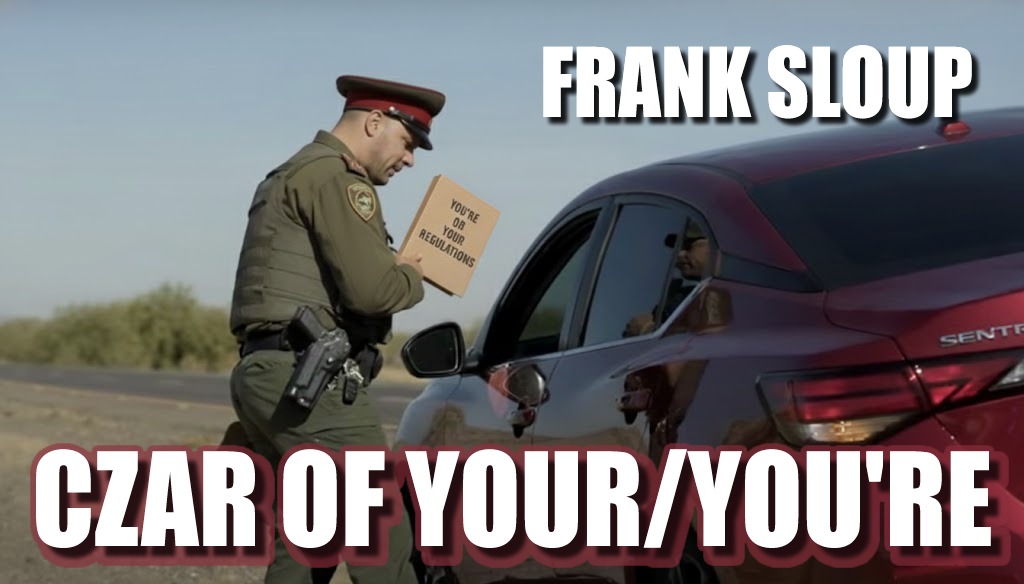 From Handcuffs to Parliament: Frank Sloup Joins Slowjamastan Government ...